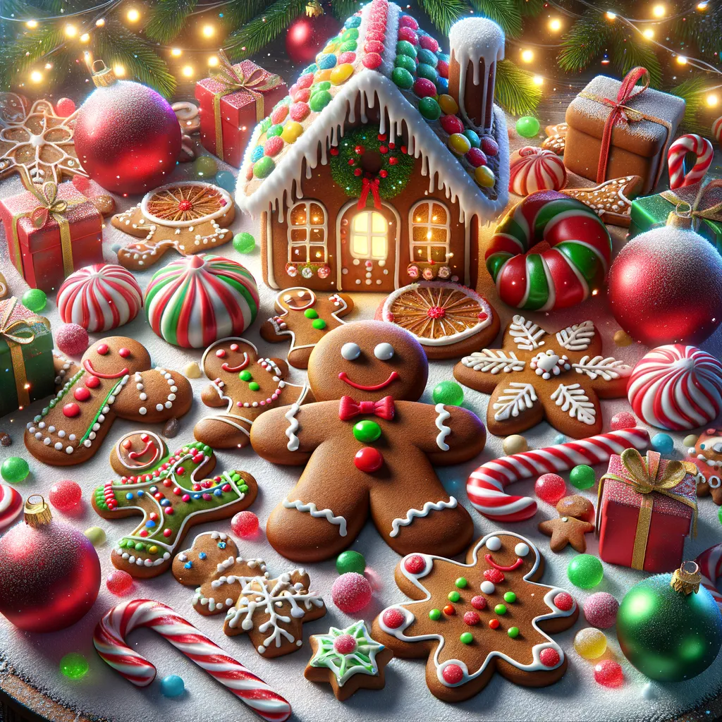 Christmas Gingerbread Men And Houses Name Generator